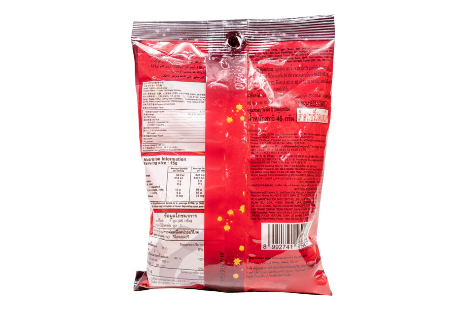 YUPI NEON STIX(GLO WORM) 45G – Snack More SG