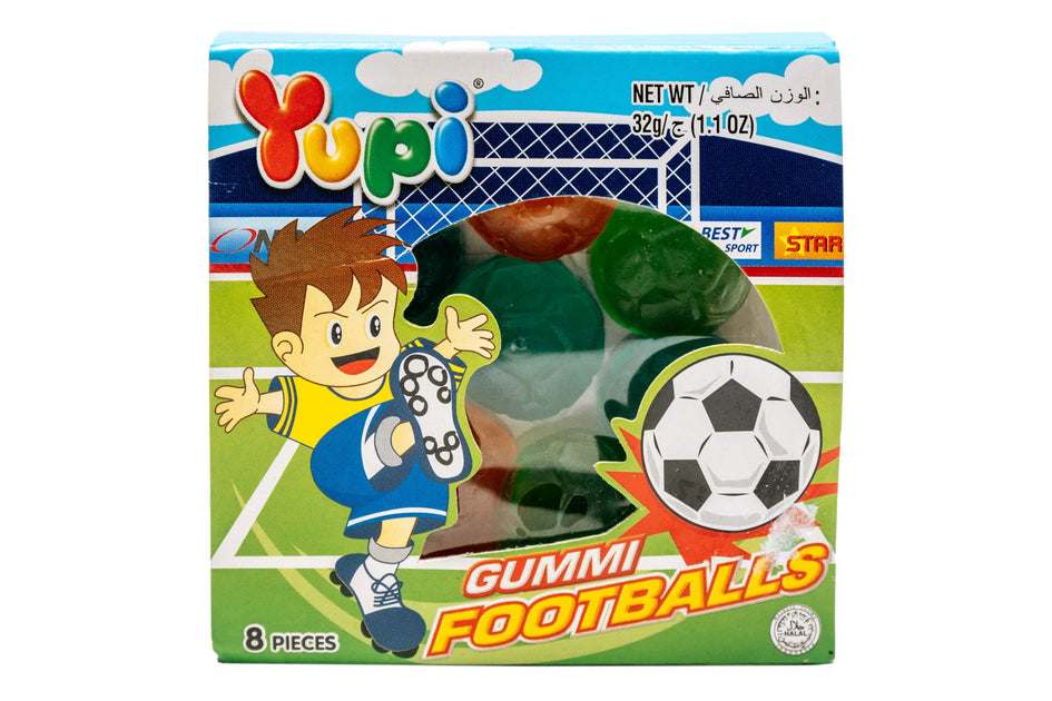 YUPI GUMMY FOOTBALL 40G – Snack More SG